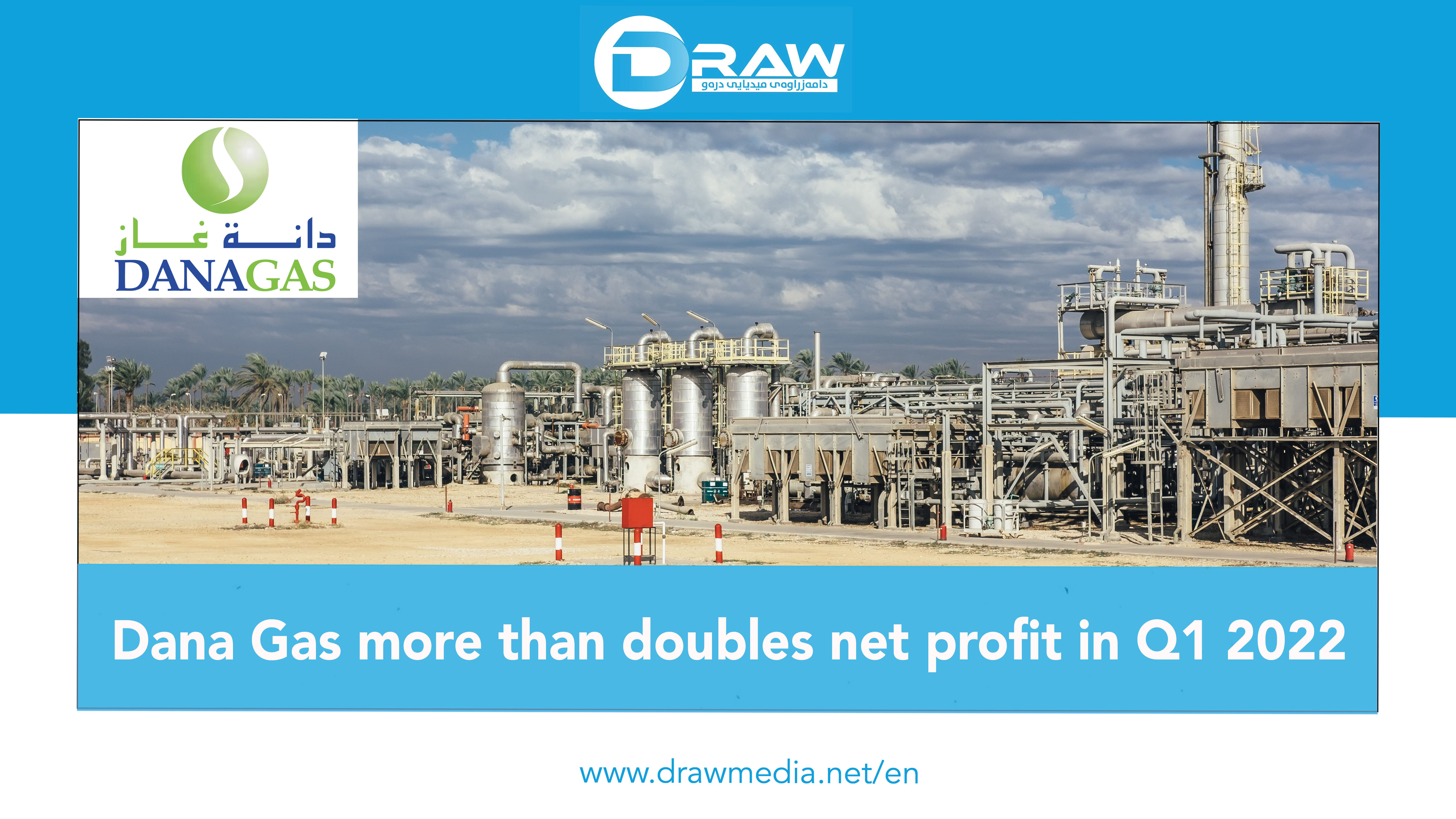 Dana Gas reports 64% increase in normalized Net Profit to $161 million | Draw Media